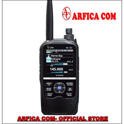 Jual ICOM ID52A D STAR HT AIRBAND ICOM ID 52A DUALBAND UHF 350 Mhz ...