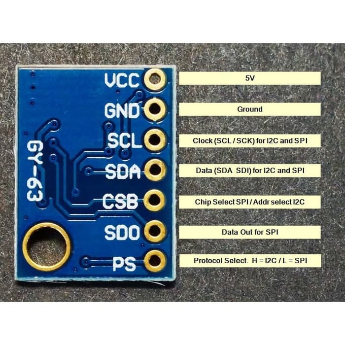 Jual GY-63 MS5611 High-Resolutio n Atmospheric Pressure Sensor GY63 ... Jual GY-63 MS5611 High-Resolutio n Atmospheric Pressure Sensor GY63 ...