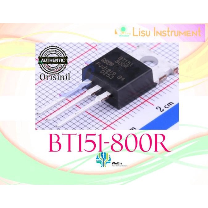 Jual BT151-800R BT151 SCR 12A 15mA 800V One-way Thyristor TO-220 lisuin90 Ayo Beli | Shopee ...