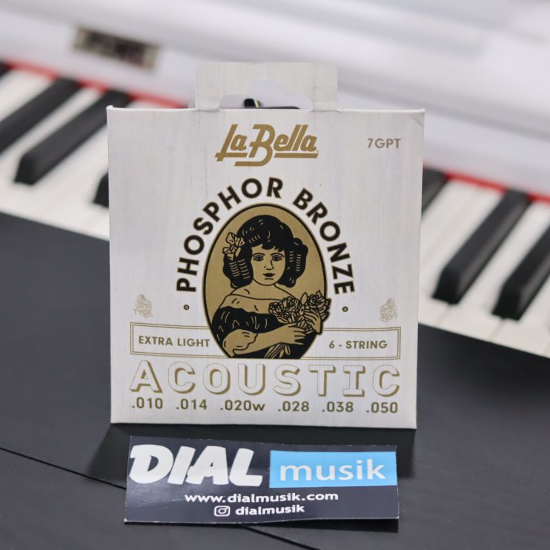 Jual Labella 7GPT Acoustic String Phospor Bronze 10-50 - Senar Akustik La Bella | Shopee Indonesia