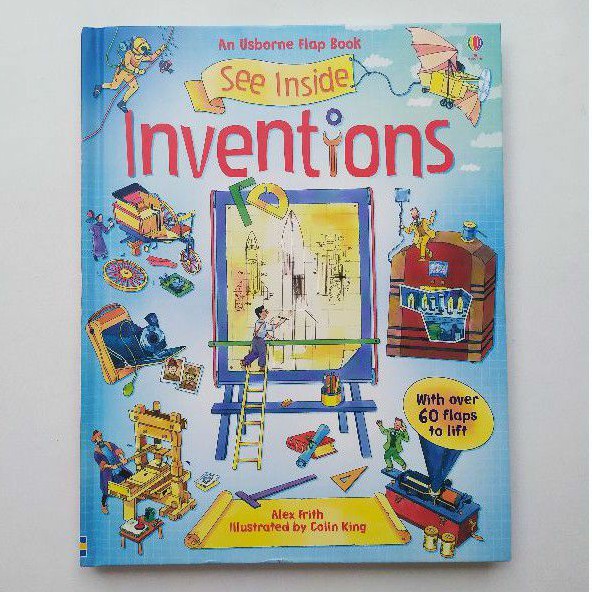 Jual Usborne Flap Book - See Inside Inventions | Shopee Indonesia