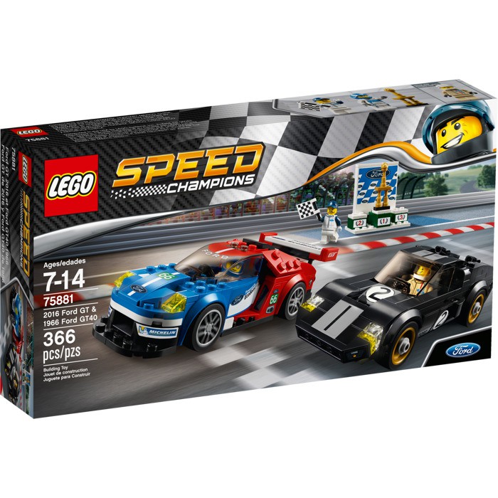 Jual Lego 75881 Speed 2016 Ford GT & 1966 Ford GT40 | Shopee Indonesia
