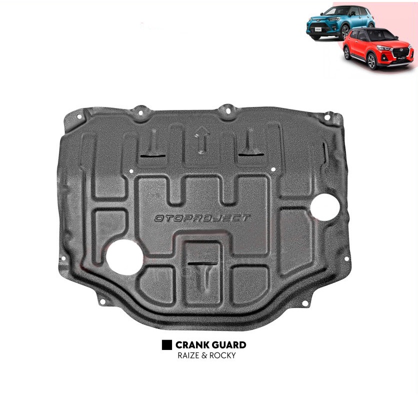 Jual Crank Guard Toyota Raize / Cover Mesin bagian Bawah Toyota Raize ...