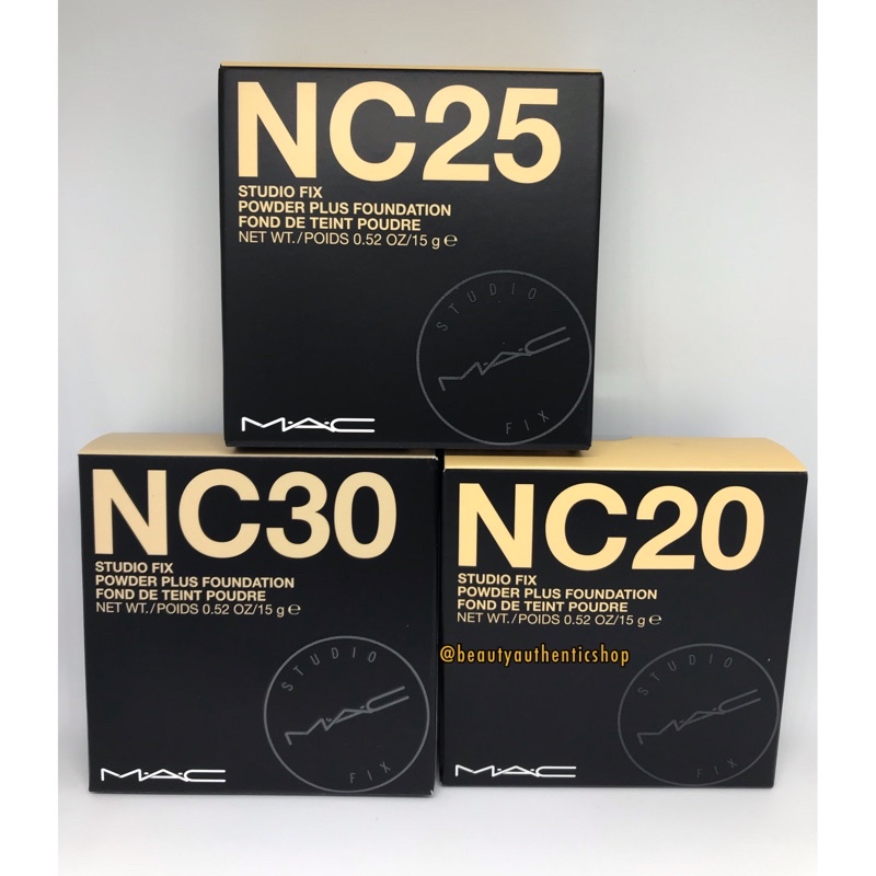 Jual MAC Powder Fix Studio NC25 NC20 ORIGINAL BPOM | Shopee Indonesia
