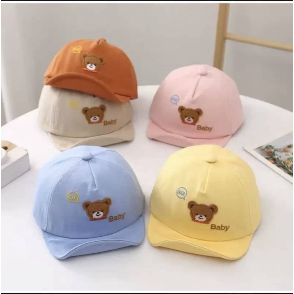 Jual terbaru topi anak karakter GO BABY / topi anak laki-laki dan ...