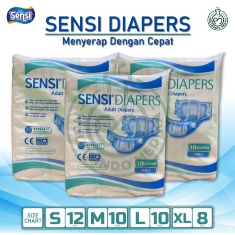 Jual Sensi Adult Diapers popok dewasa | Shopee Indonesia