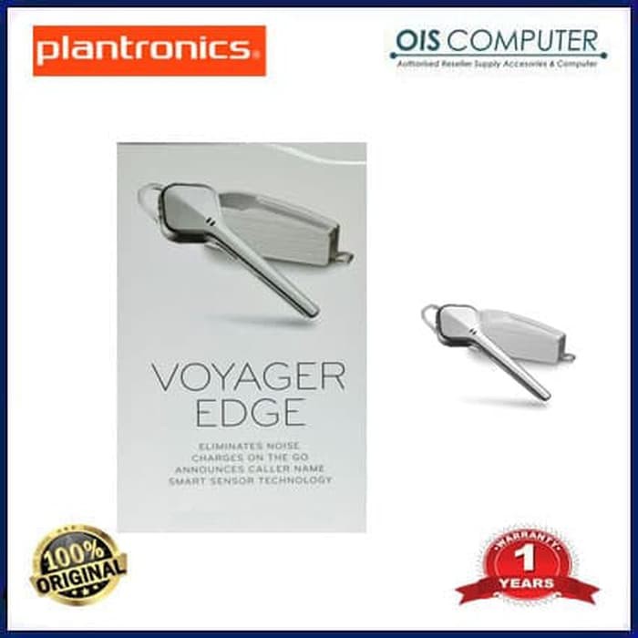 Jual Plantronics Bluetooth Headset Voyager Edge White Plantronic ...