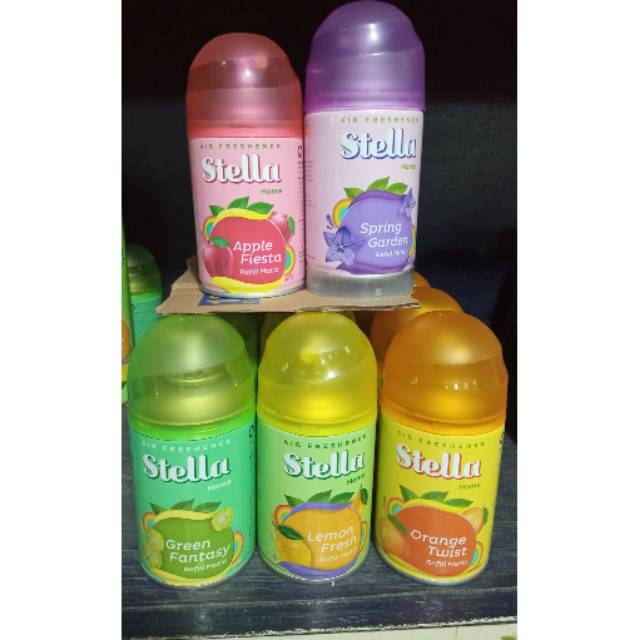 Jual STELLA MATIC REFILL PENGHARUM RUANGAN NATURALS 225 ML | Shopee ...