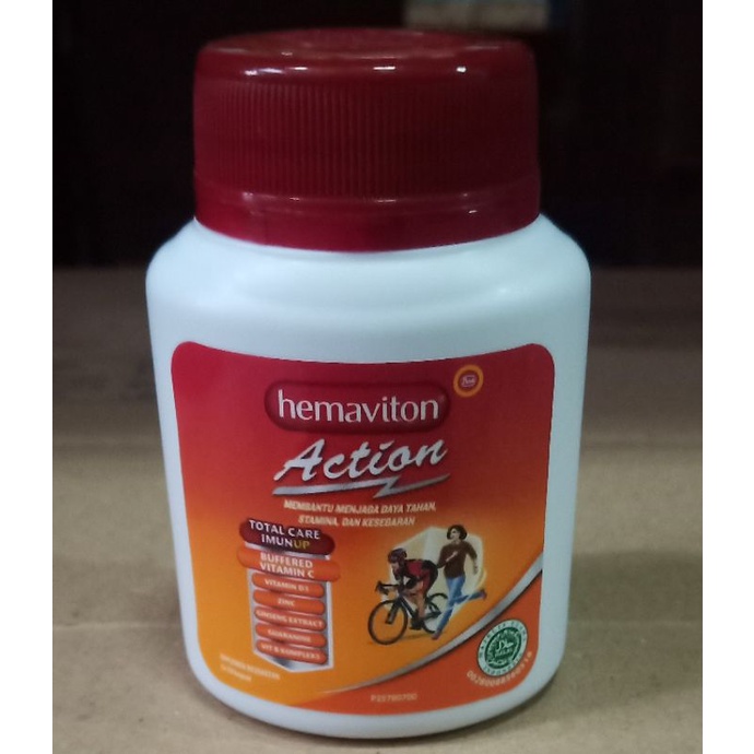 Jual Hemaviton Action ImunUp Botol isi 30 kapsul | Shopee Indonesia