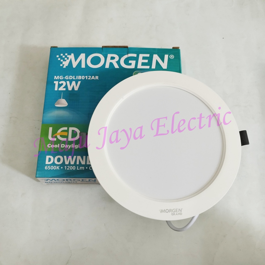 Jual Downlight LED Panel Lamp Tipis 12W Round Lampu 12Watt Bulat 12 ...