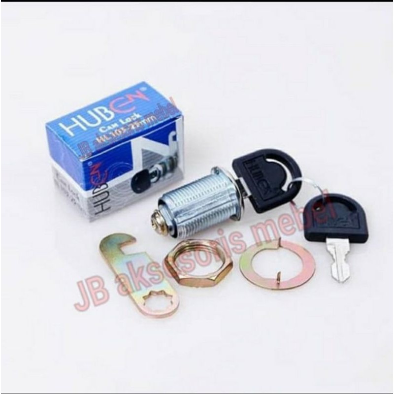 Jual KUNCI CAMLOCK 25mm HUBEN | KUNCI LOKER KAIT | KUNCI LOKER KAIT CAM LOCK | Shopee Indonesia