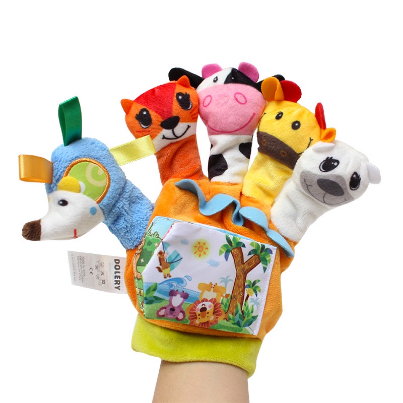 Jual FINGER PUPPET SOFT BOOK | Buku puppet jari bayi binatang | Shopee ...