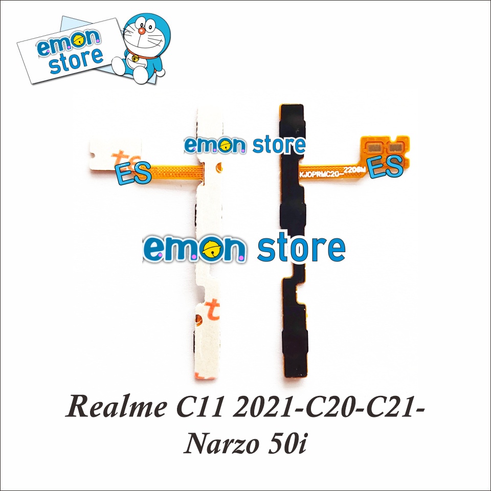 Jual Flexible Tombol Power On Off Flexibel Volume Realme C11 2021 C20 C21 Narzo 50i | Shopee ...