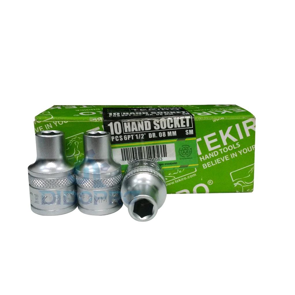 Jual TEKIRO Mata Sok 1/2 Inch Satuan - Kunci Sok Shock Socket Sock 6PT ...