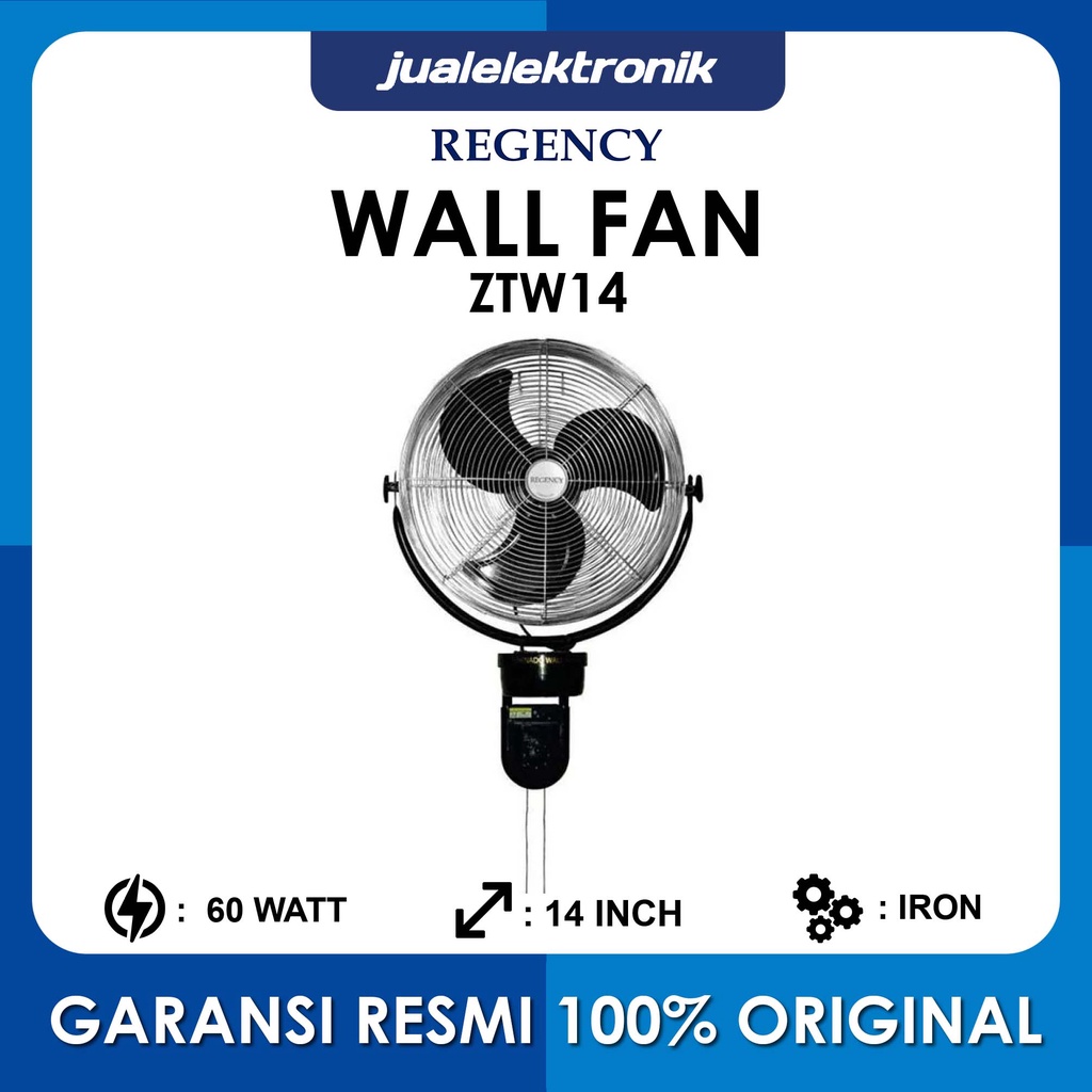 Jual Regency Tornado Wall Fan 14 inch ZTW14 | Shopee Indonesia