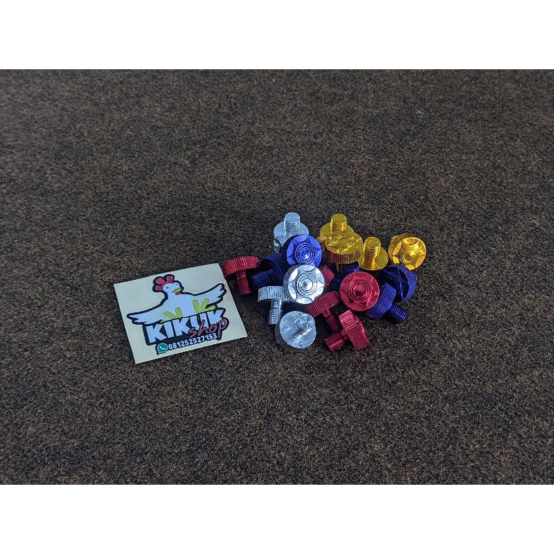 Jual tutup pembuangan baut pembuangan air radiator matic Vario PCX adv ...