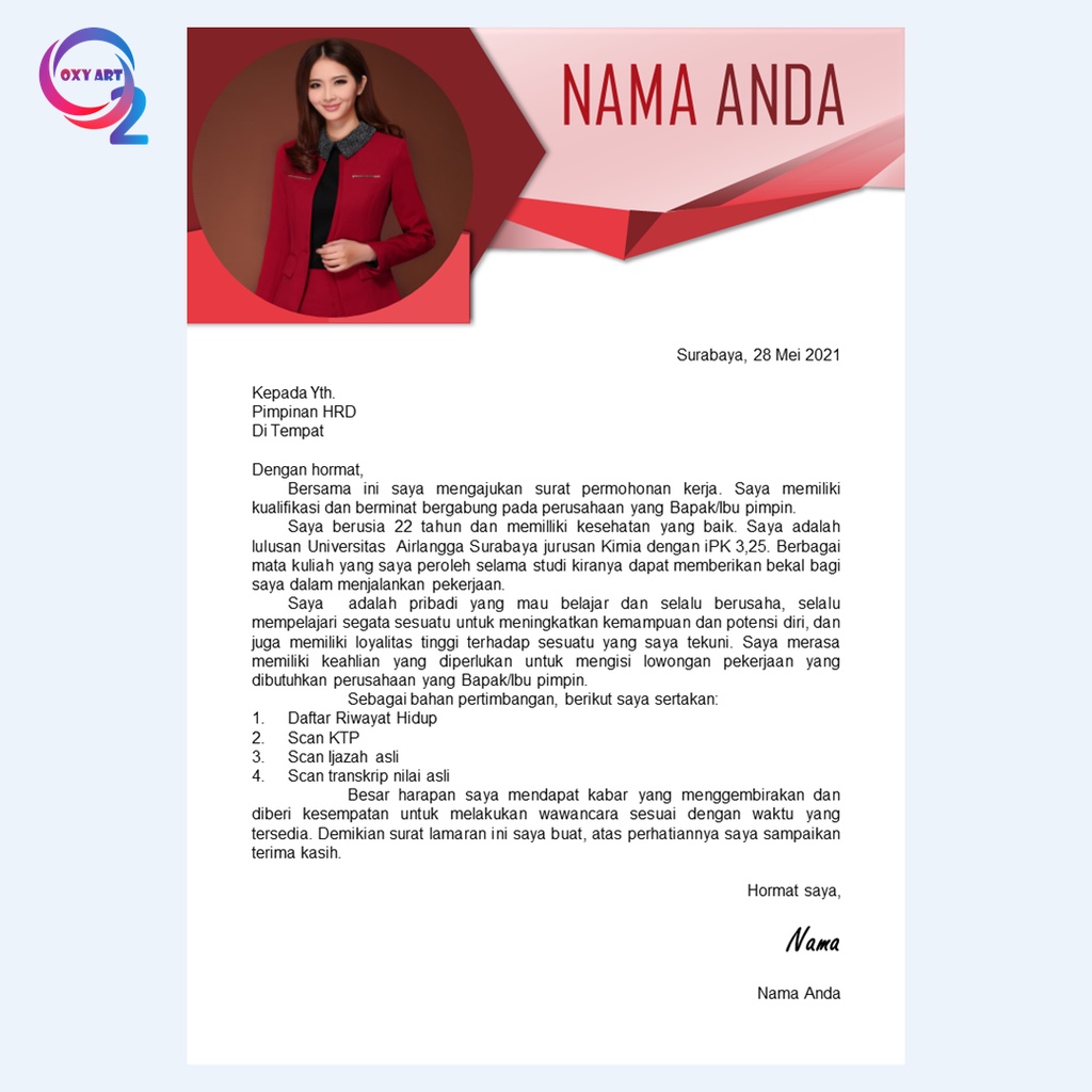 Jual CV (curriculum vitae) | Shopee Indonesia