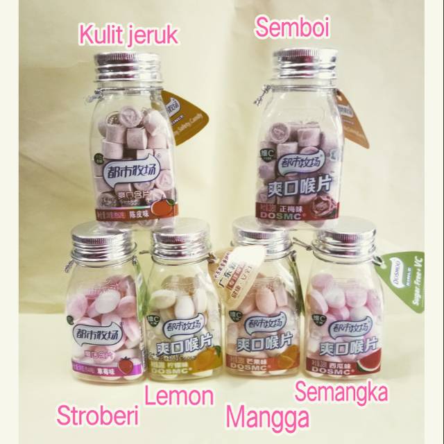 Jual Permen penyegar DOSMC Xinle rasa buah | Shopee Indonesia