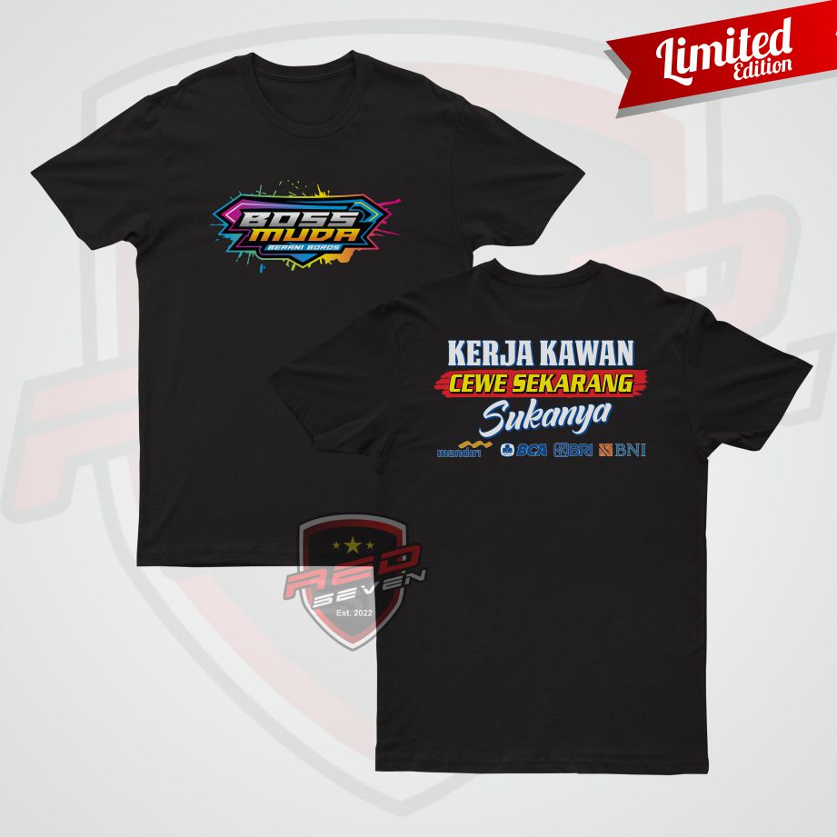 Jual DTF | Kaos Bos Muda Unisex | Kaos Kerja Kawan | Sablon Digital ... Jual DTF | Kaos Bos Muda Unisex | Kaos Kerja Kawan | Sablon Digital ...