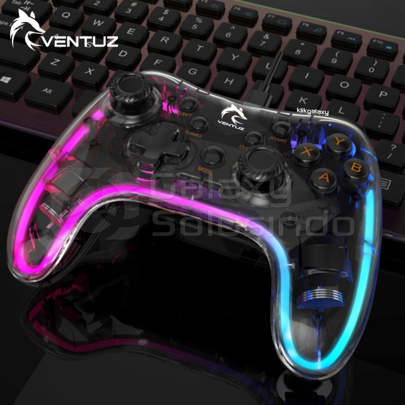 Jual VENTUZ Starship RGB Type-C Wired Gamepad | Shopee Indonesia