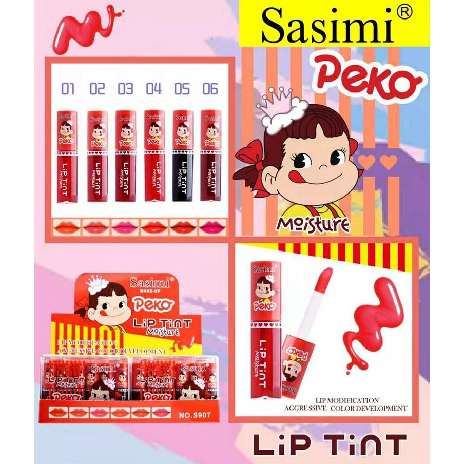Jual LIP TINT SASIMI MINI LONG LASTING MOISTURE FULL COLOR 8gr | Shopee ...
