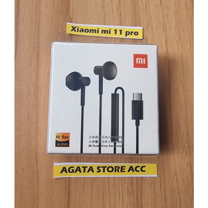 Jual Headset Xiaomi Type C Original For Poco X3 GT / Mi9 Mi10 Mi11 ...