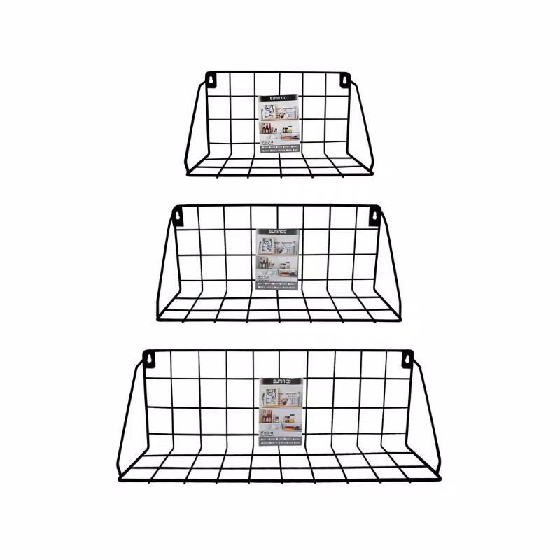 Jual rak dinding tempel RADIT ZIGZAG minimalis vintage rak dinding besi ...