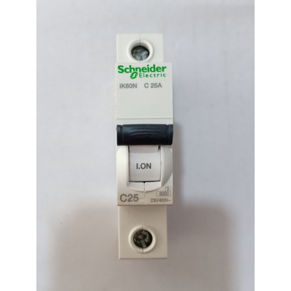 Jual MCB SCHNEIDER 1 Phase ORIGINAL 25A, 32A, 40A, 50A, 63A | Shopee ...