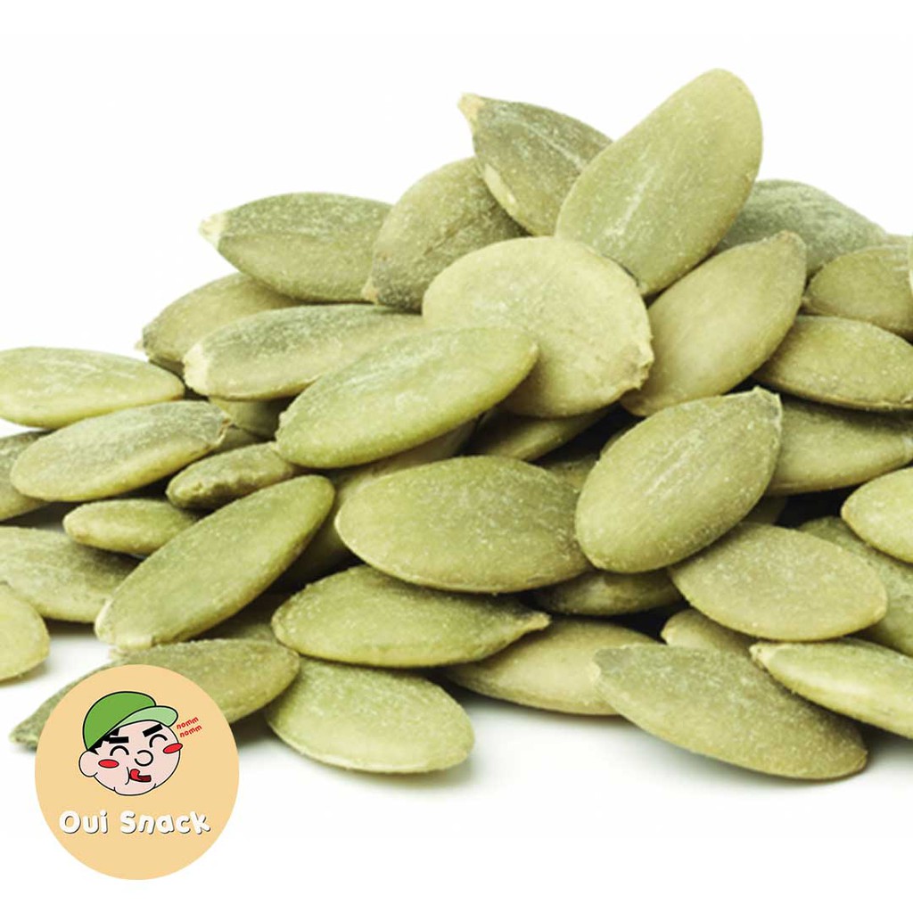 Jual 500Gr Kuaci Hijau - Kwaci Biji Labu | Oui Snack | Shopee Indonesia