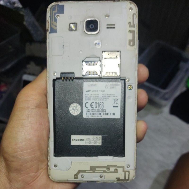 Jual Mesin Samsung G532G (J2 Frime) mesin sudah normal tested | Shopee ...