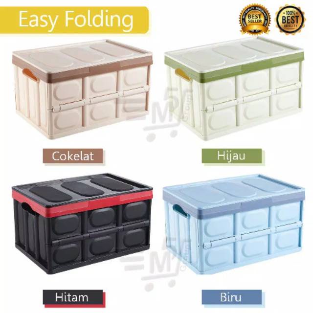 Jual Box Container Lipat Kotak Lipat Warna Keranjang Lipat Portable ...