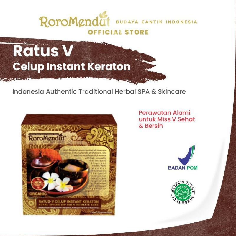 Jual Perawatan Tubuh Miss V Ratus Celup Instan Keraton Roro Mendut khas ...