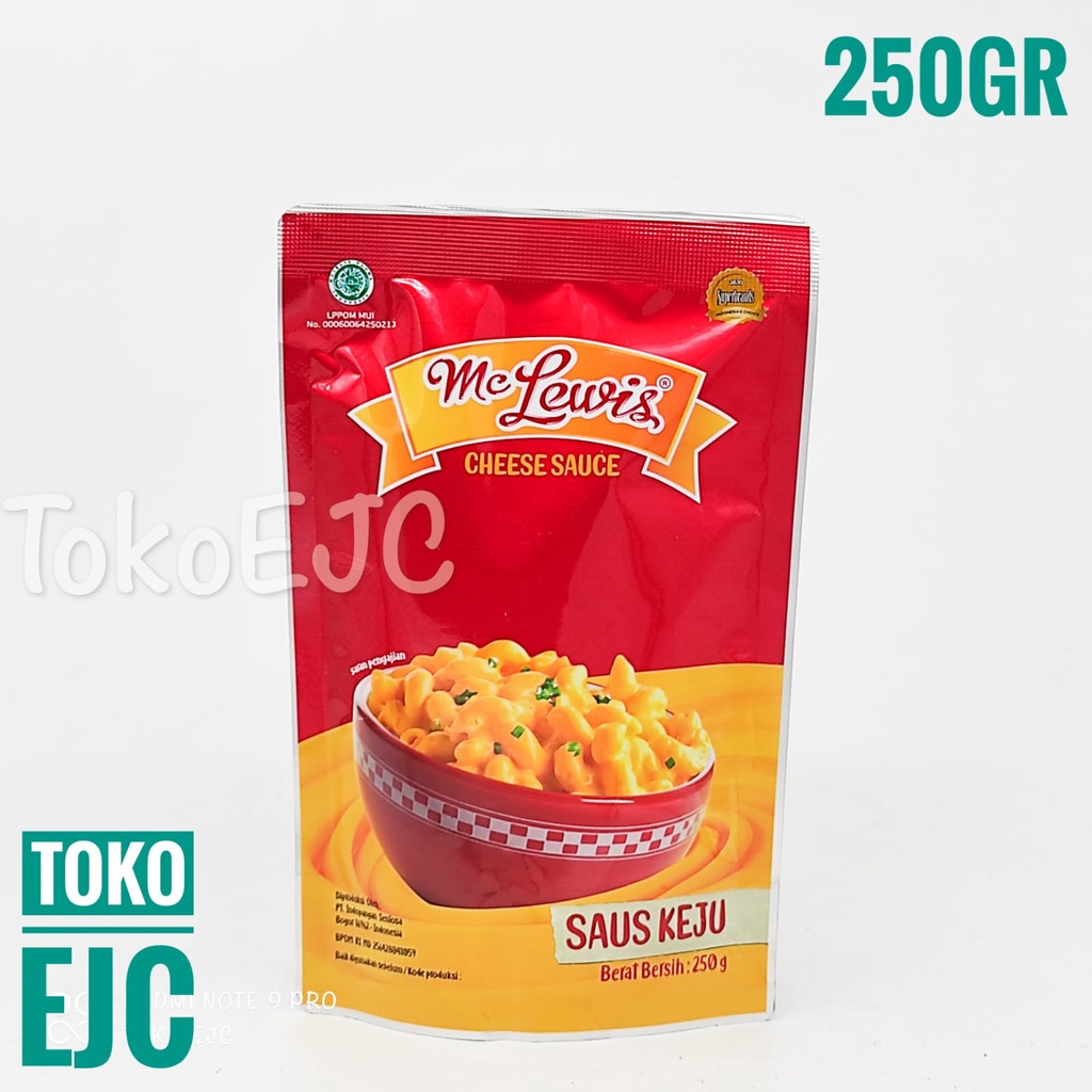 Jual Mc Lewis Cheese Sauce Saus Keju Saus Rasa Keju 250gr | Shopee ...