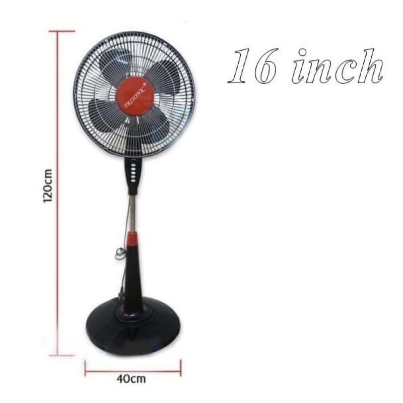 Jual (PROMO) COD Kipas Angin Berdiri TRISONIK 16 inch / Stand Fan Besar ...