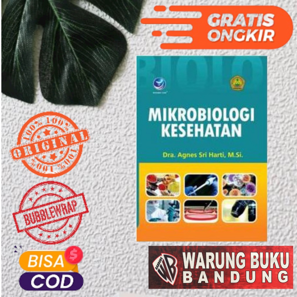 Jual BUKU MIKROBIOLOGI KESEHATAN - Dra. Agnes Sri Harti, M.Si. | Shopee ...