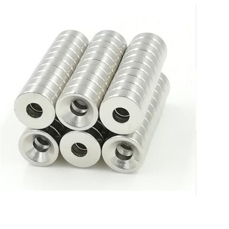 Jual Magnet 8x3 8x3-3 mm lubang 3mm N35 Super Strong Neodymium Ring ...