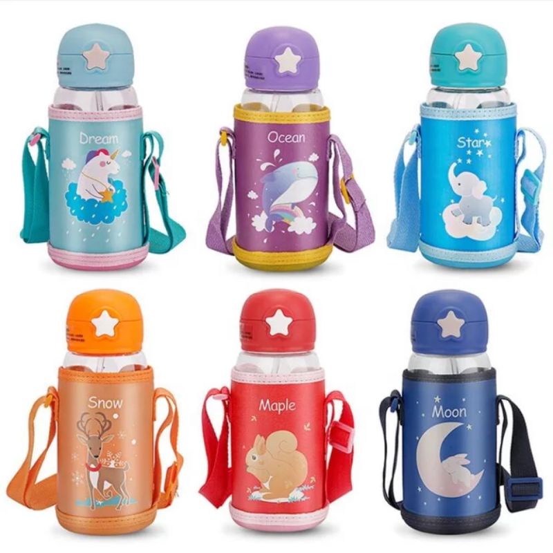 Jual Botol Minum Anak Lucu Imut Children Pot 700ml BPA FREE Dengan ...