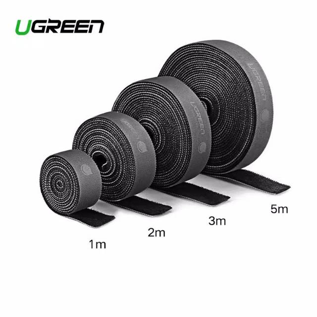 Jual Ugreen kabel organizer usb 3M velcro cable clip wire winder ties ...
