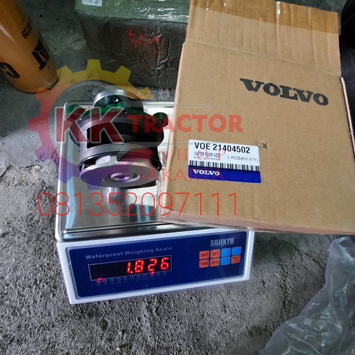 Jual WATER PUMP ASSY VOLVO EC210B PN VOE 21404502 | Shopee Indonesia