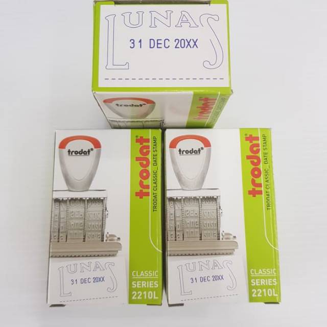 Jual Stempel Lunas Tanggal Trodat 2210L | Shopee Indonesia
