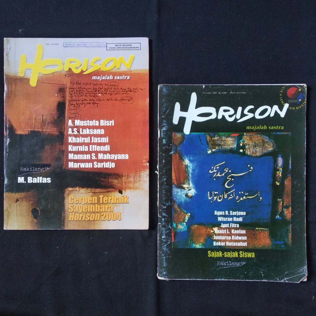 Jual Majalah Horison No T2.1 2005 "Cerpen Terbaik Sayembara Horison 2004" | Shopee Indonesia