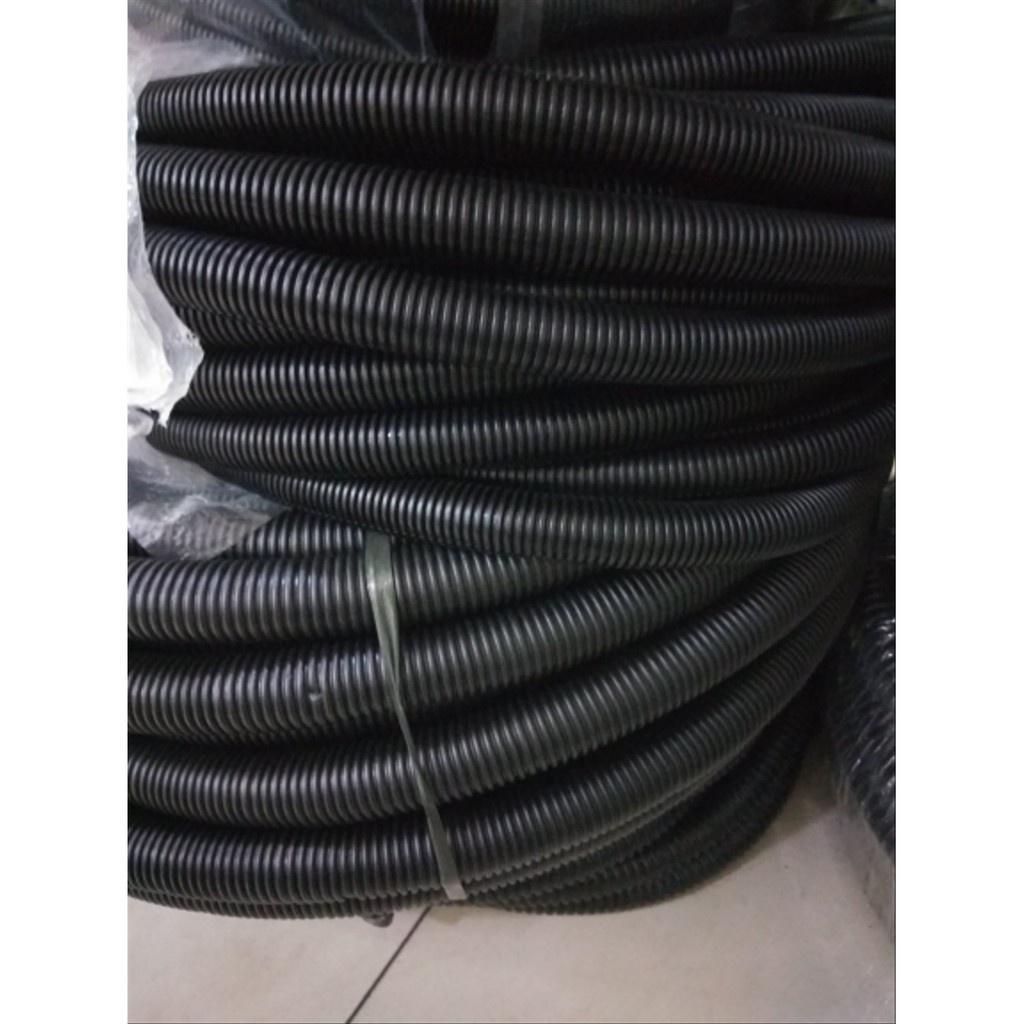 Jual Flexible Pipa Conduit 20MM Selang Listrik HITAM / PUTIH Selang ...
