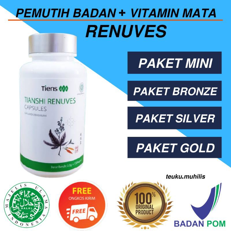 Jual [COD] TIENS RENUVES ORIGINAL | RENUVES | RENUVES MATA MINUS TIENS ...