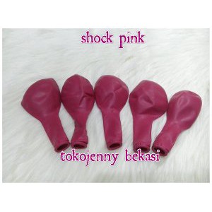Jual Jual balon dark pink khusus dekor atau diisi gas Murah | Shopee ...
