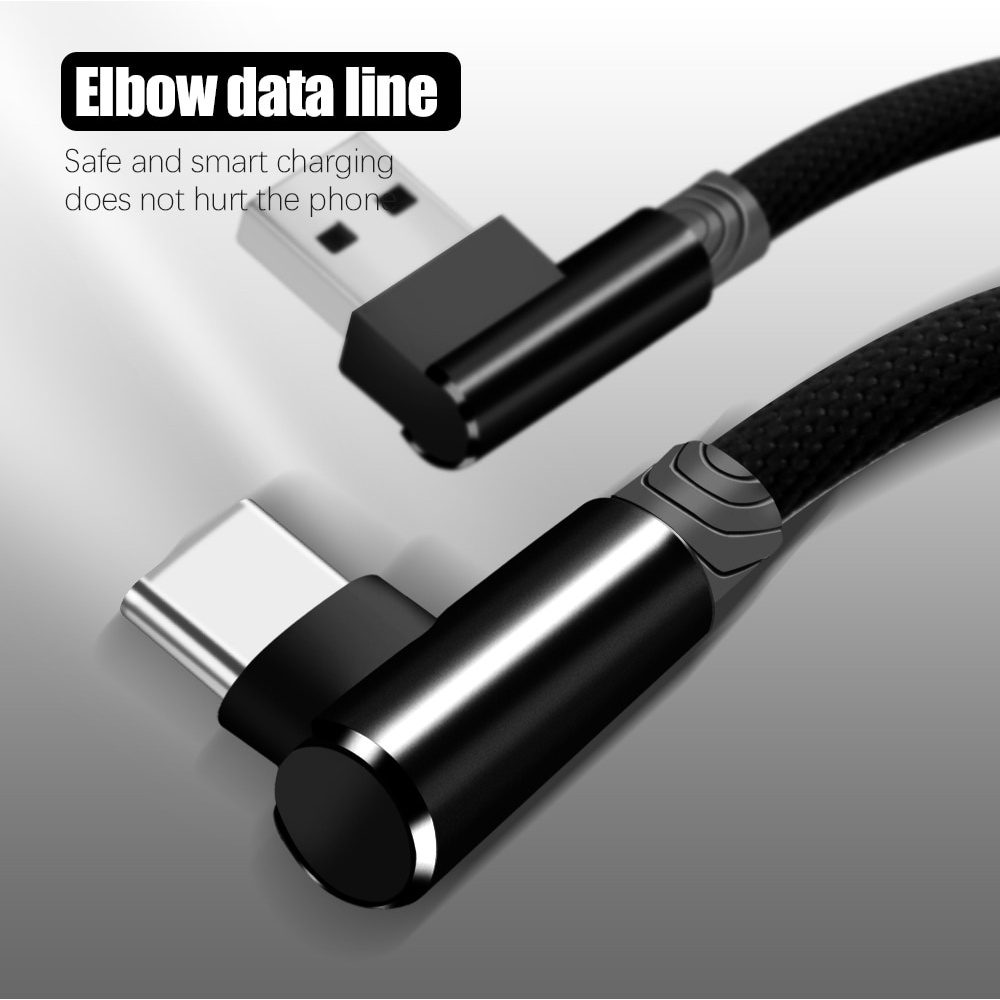 Jual OLAF Kabel Data USB Type C Multifungsi L Shape 2A 1M - OL01 ...