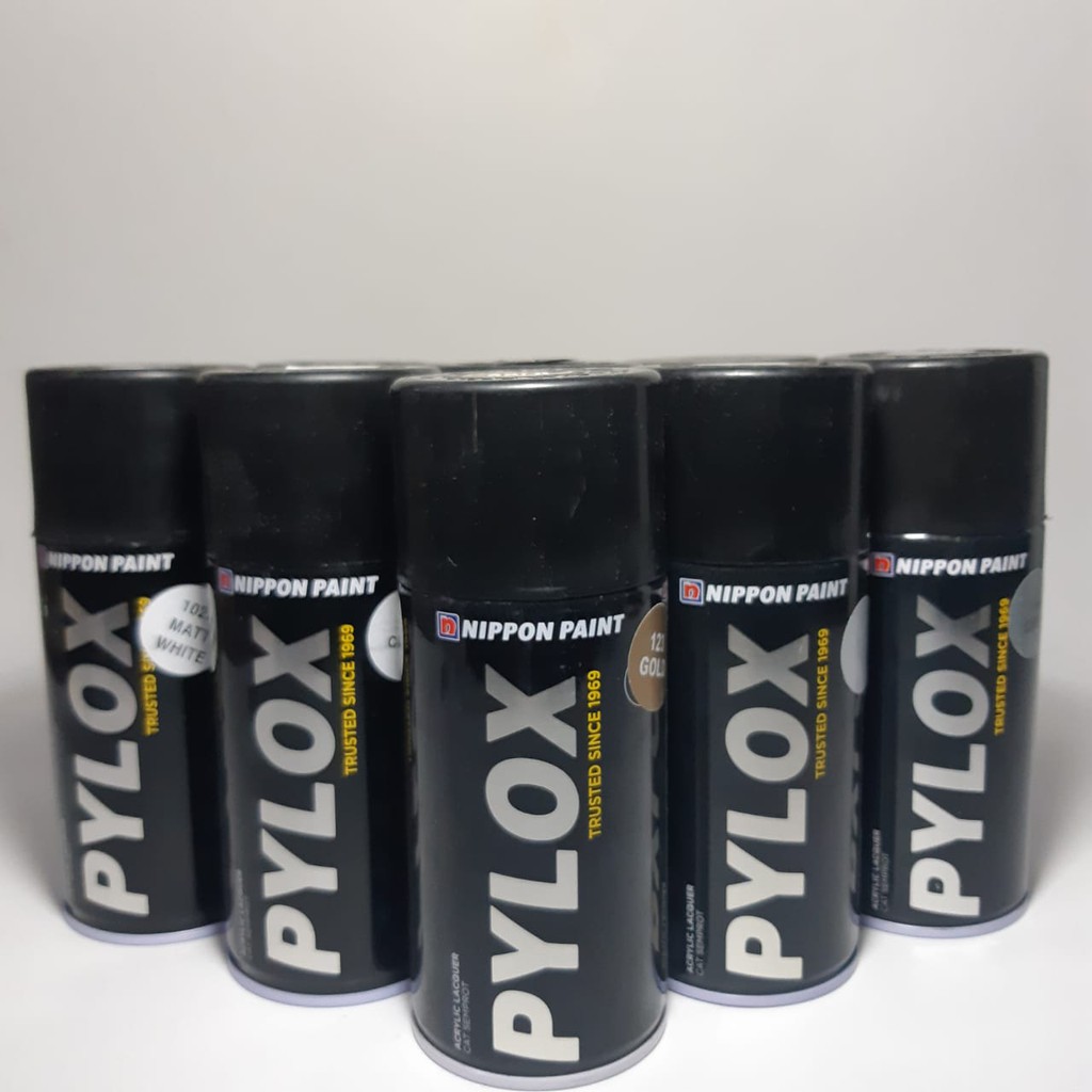 Jual Pilox / Pilok / Cat Semprot / Pylox Nippon Paint / Pilox Hitam / Putih / Warna / Biru ...