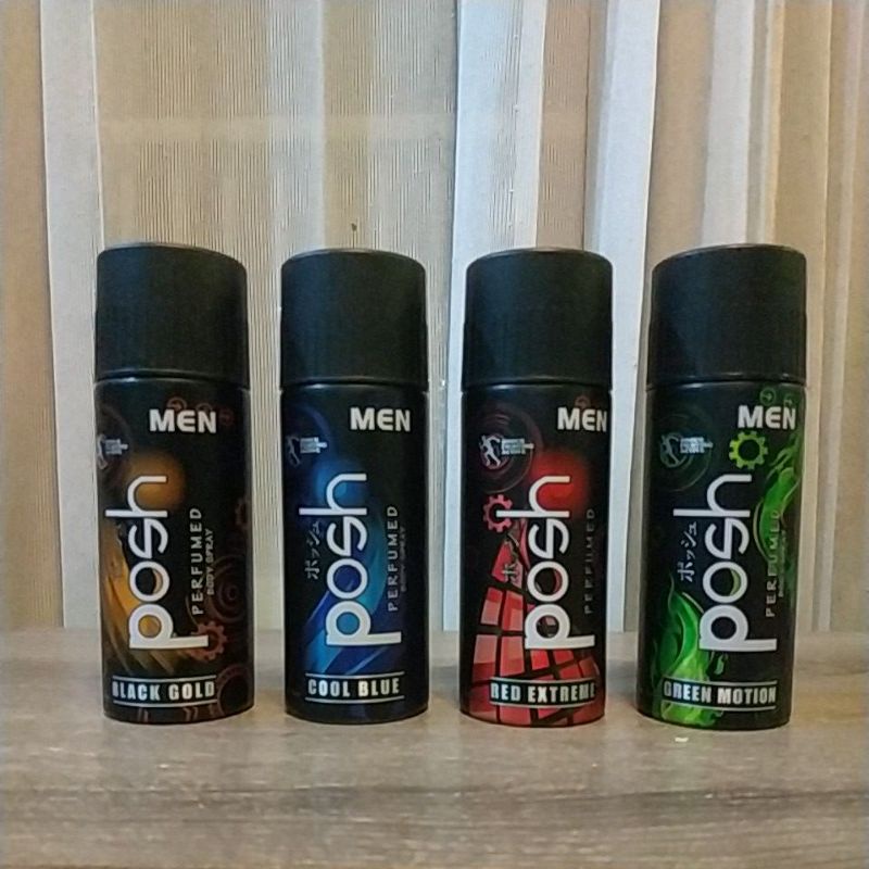 Jual Posh men 150 ml - Posh men body spray 150 ml | Shopee Indonesia