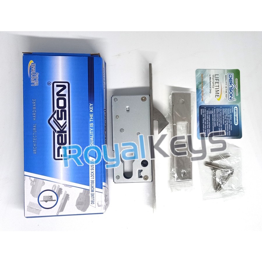 Jual Mortise Lock Sliding Dekson Dekkson MTS SLD DL 83100 SSS Body ...