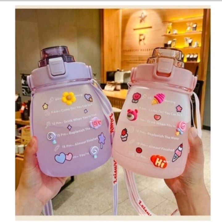 Jual [FREE GIFT] BOTOL MINUMAN VIRAL GEMOY SUDAH + STIKER / BOTOL GEMOY ...