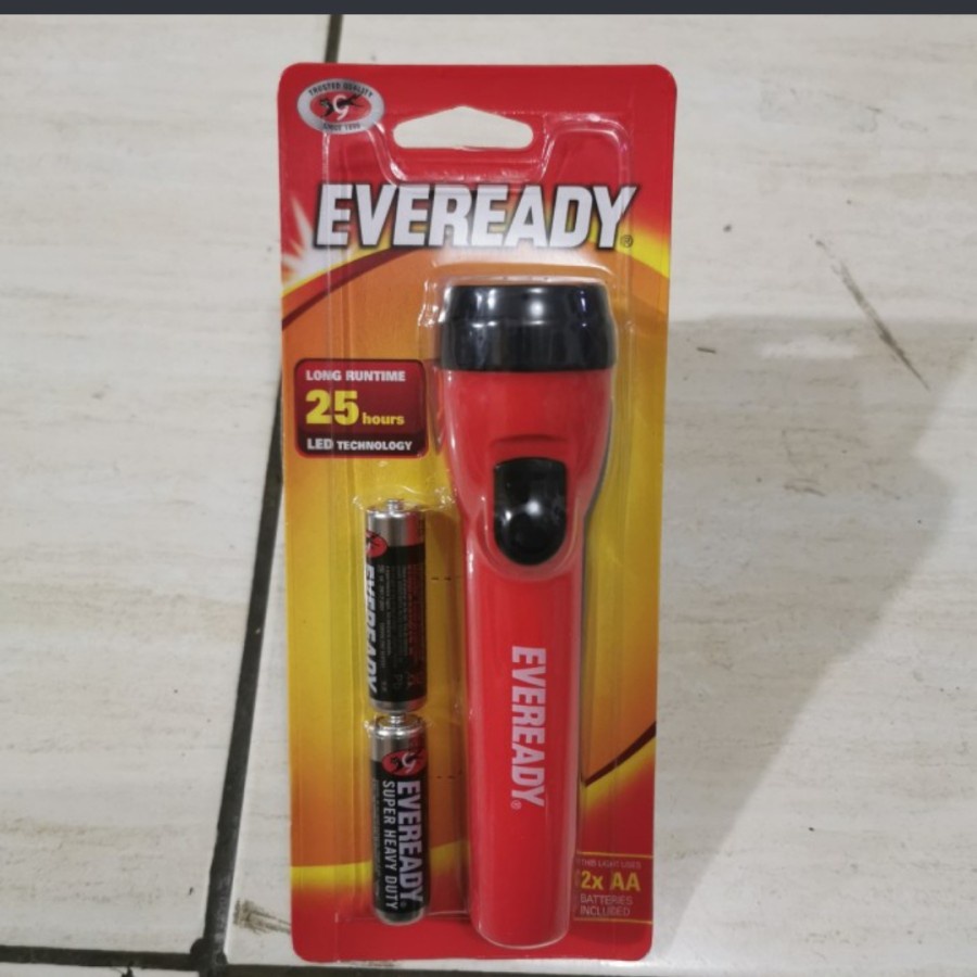 Jual Lampu Senter LED Eveready Baterai AA Original Termurah Promo ...